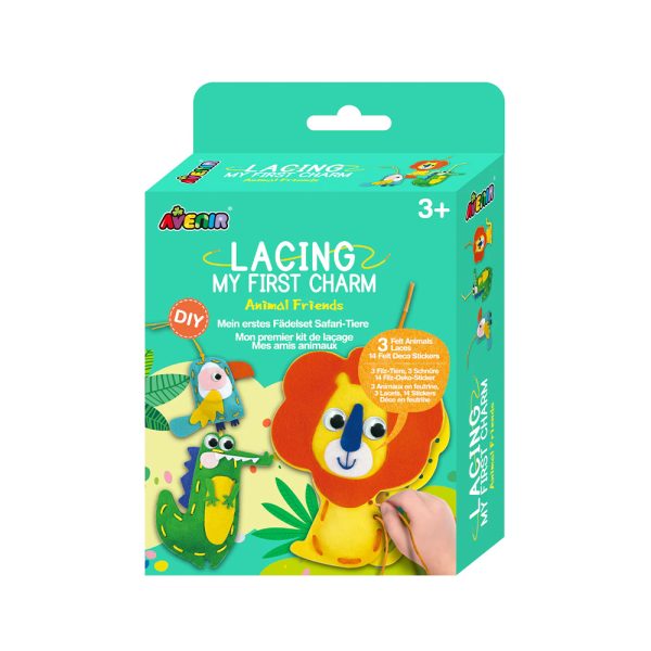 Avenir - Lacing My First Charm Level 1 - Animal Friends (CDU3PCS) | Bingo